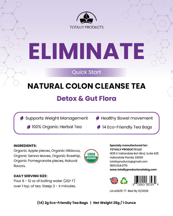 Totally Products Natural Colon Cleanse Tea