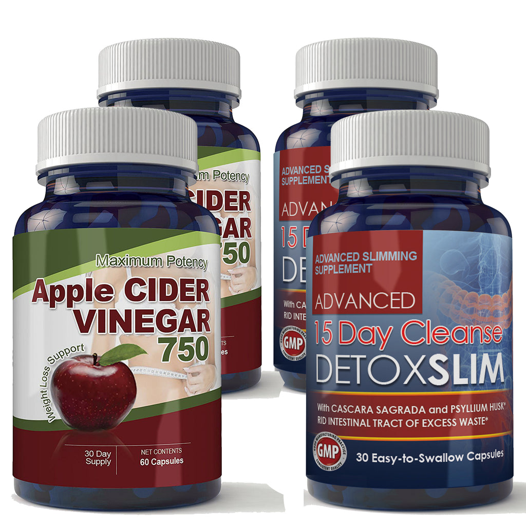 Apple Cider and Detox Slim Combo pack