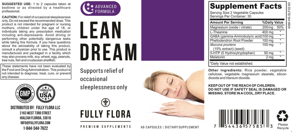 Fully Flora Lean Dream (60 capsules)