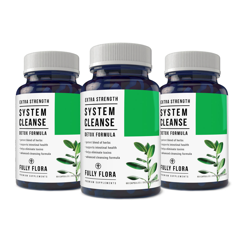 Fully Flora Extra Strength System Cleanse Detox (60 cap...