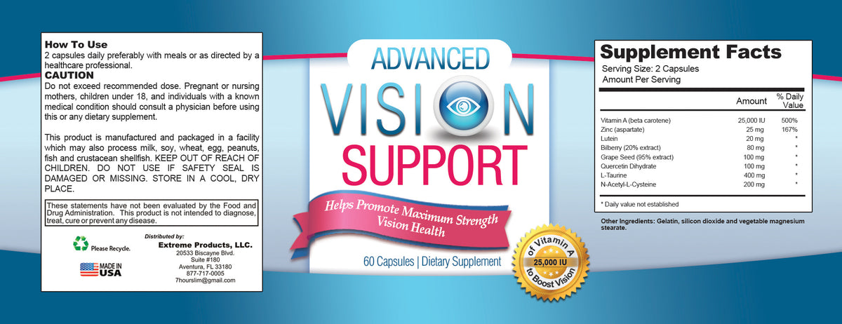 Advanced Vision Support (60 capsules)